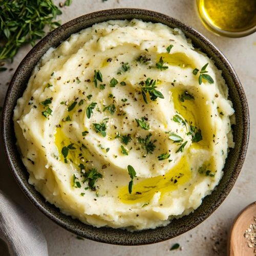 Smoked White Sweet Potato Mash with Gouda - The Amore Life